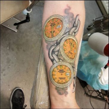 Rolex Tattoos - 40 Latest Rolex Tattoo designs & Ideas for Men & Women