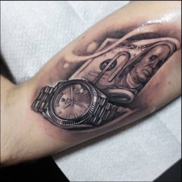 Rolex Tattoos - 40 Latest Rolex Tattoo designs & Ideas for Men & Women