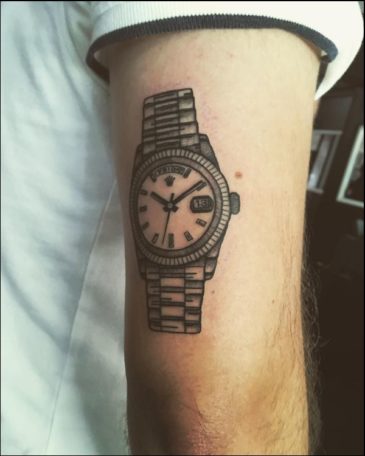 Rolex Tattoos - 40 Latest Rolex Tattoo designs & Ideas for Men & Women