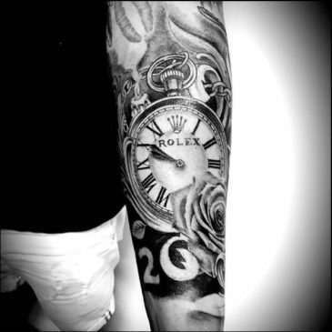 Rolex Tattoos - 40 Latest Rolex Tattoo designs & Ideas for Men & Women
